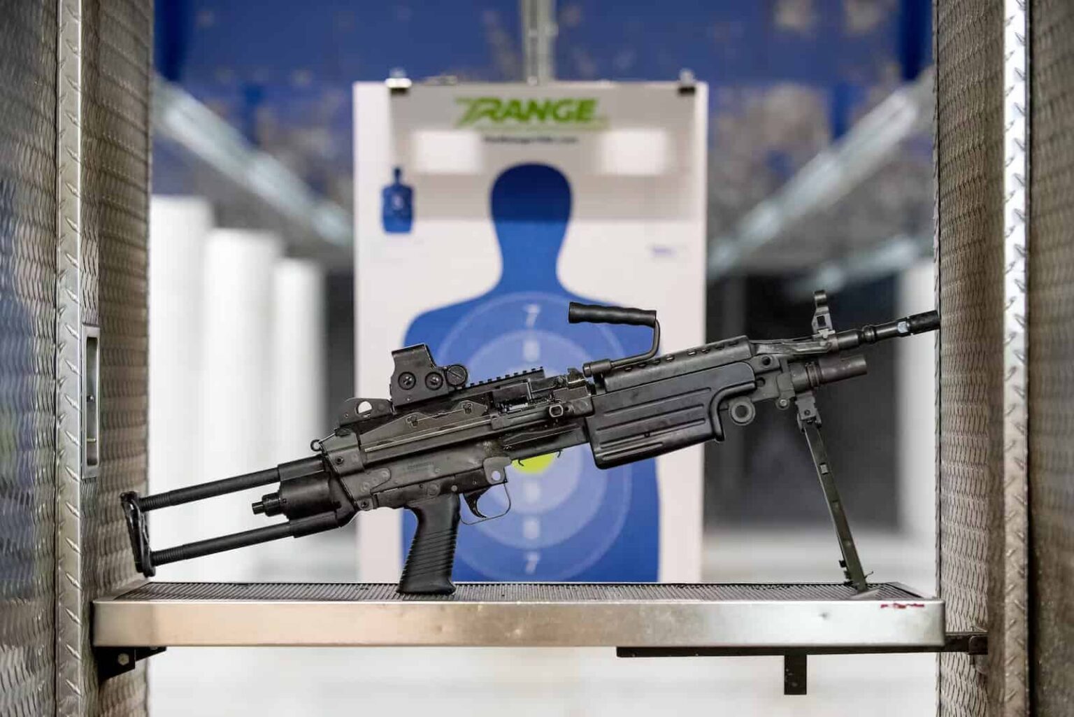 Shoot a M249 Saw in Las Vegas | The Range 702